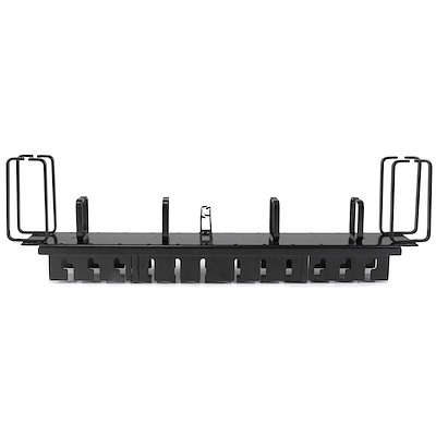 Panel Gestion Cables 2U Rack con Anillas - Gestión de cables para racks ...