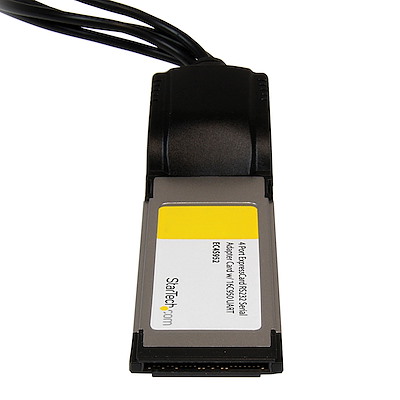 4 Port ExpressCard Serial Adapter Card - Serial Cards & Adapters | Belgium