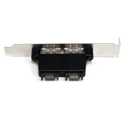 2 Port SATA to eSATA Plate Adapter - SATA Cables | Austria