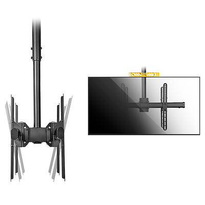 Back-to-Back Dual TV Ceiling Mount VESA - TV Mounts | Austria
