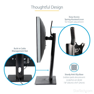 Free Standing Single Monitor Mount/Stand - Monitor Mounts | Europe