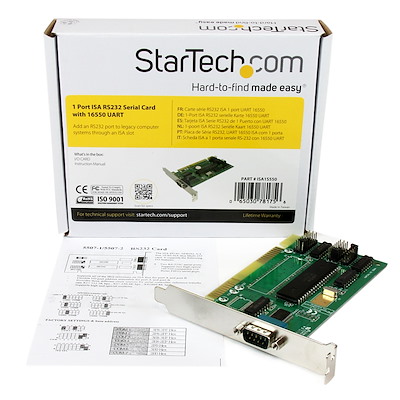 1 Port ISA Serial Adapter Card - Tarjetas y Adaptadores Serie | Europa