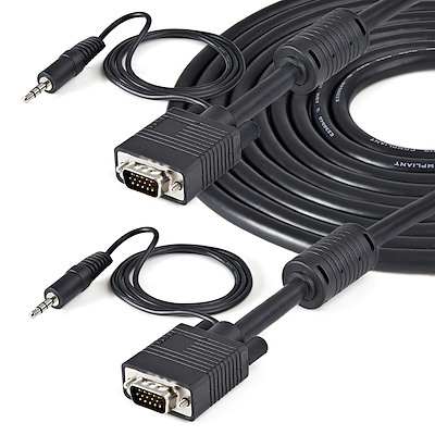 5m High Res Monitor VGA Cable w/ Audio - VGA Cables | Italy