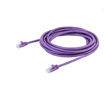 5m CAT6 Ethernet Cable Purple Cat 6 PoE (N6PATC5MPL) - Cat 6 Cables ...