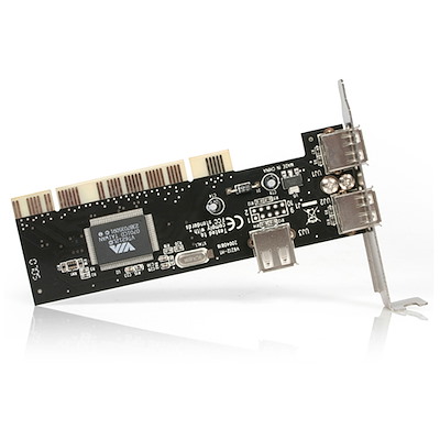 3 Port PCI LP USB 2.0 Adapter Card - USB 2.0 Cards | Europe