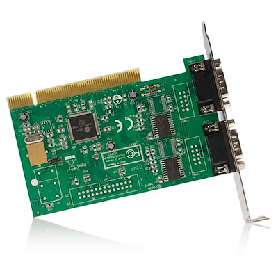 2 Port PCI RS232 Serial Adapter Card - Serial Cards & Adapters | Italy