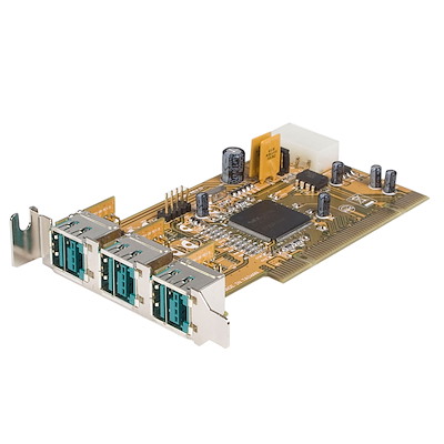 3 Port LP PCI PoweredUSB Adapter Card - Powered USB Cards & Adapters ...