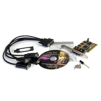 4 Port PCI Powered Serial Adapter Card - Serial Cards & Adapters | Sweden