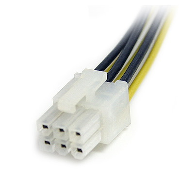6in PCI Express Power Splitter Cable - Computer Power Cables - Internal ...