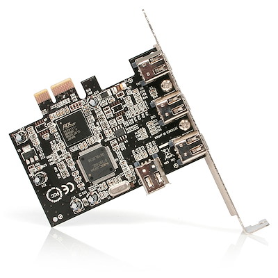 4 Port PCIe 1394a FireWire Adapter Card - FireWire Cards | Sweden