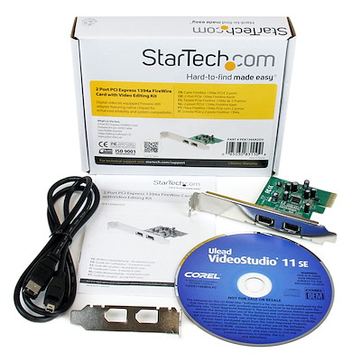 2 Port PCI e 1394a FireWire Adapter Card - FireWire Cards | Netherlands