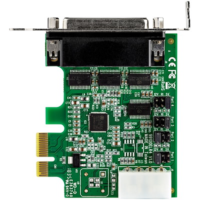 4Port PCIe RS232 Serial DB9 Adapter Card - Serial Cards & Adapters | Italy