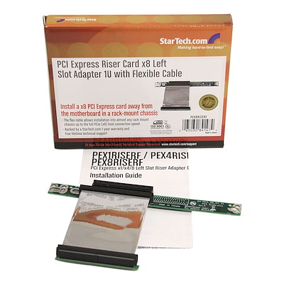 PCIe Riser Card x8 Left Slot Adapter - Slot Conversion & Slot Extension ...