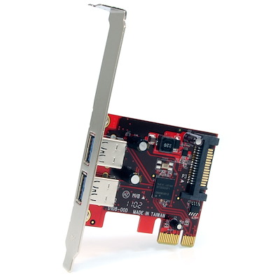 2 Port USB 3 PCIe Card with SATA Power - USB 3.0 Cards | Mexico