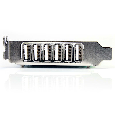 7 Port PCIe LP USB 2.0 Adapter Card - USB 2.0 Cards | Denmark
