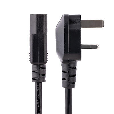 Uk Computermonitor Power Cord Bs1363 To C13 Vde 6ft