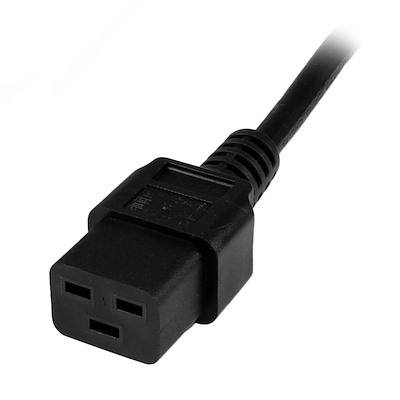 2m Computer Power Cord - Schuko to C19 - Computer Power Cables ...