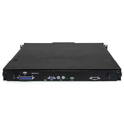 1U 17' 1080p Dual Rail LCD Rack Console - KVM Consoles - Rackmount
