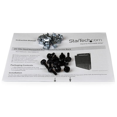 4U Horizontal Wallmountable Server Rack - Server-Racks | Austria