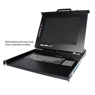 Refurb 1U 17' Rackmount LCD Console - KVM Consoles - Rackmount