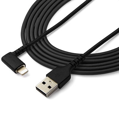 6ft USB A to Lightning Cable Right Angle - Lightning Cables | Japan