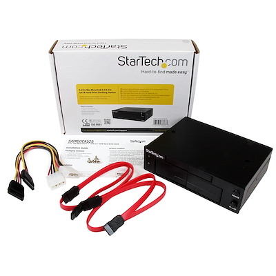 5.25 Bay Mounted 2.5/3.5 HDD Dock - Hard Drive Racks - HDD Mobile Racks ...