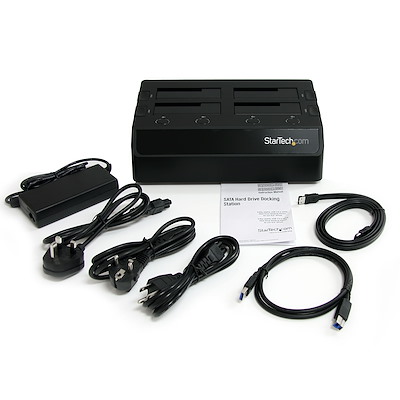 4 Bay eSATA USB 3.0 to SATA HDD Dock - HDD docking stations | Nederland