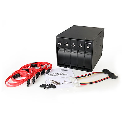 5 Drive SAS SATA Mobile Rack Backplane - Hard Drive Racks - HDD Mobile ...