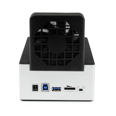 USB 3.0 Dual HDD Dock w/ Fast Charge Hub - HDD Docking Stations | Spain