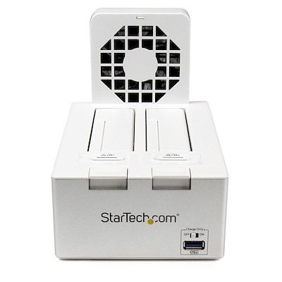 USB 3.0 Dual HDD Dock w/ Fast Charge Hub - HDD Docking Stations | Denmark