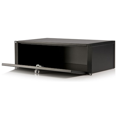 3U 9in Deep Locking Storage Drawer - Rack Shelves | Server Rack ...