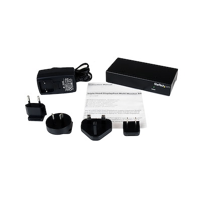 Triple Head DisplayPort Monitor Adapter - DisplayPort Splitter ...