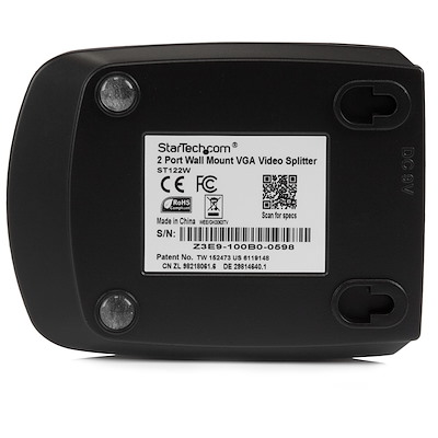 Divisor VGA 2 Puertos Splitter de Pared | México