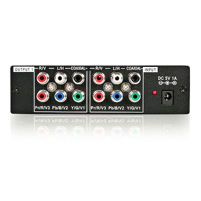 3 Port Component Video Splitter - Legacy A/V Splitters