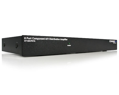 8 Port Component Video Splitter w/ Audio - Legacy A/V Splitters