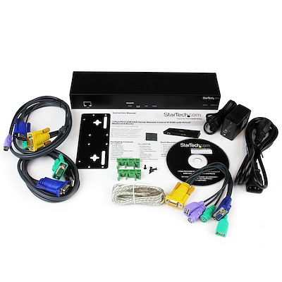 1 Port Remote IP KVM Switch w/ IP Power - Conmutadores KVM | México