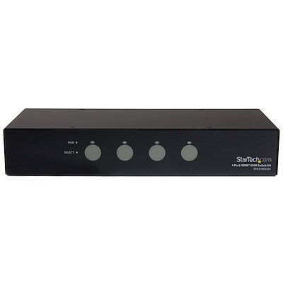 4 Port USB 3.0 HDMI KVM Switch w/ Cables - KVM Switches | Netherlands