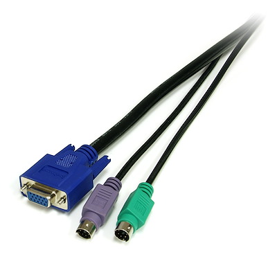 6 ft 3-in-1 PS/2 KVM Cable - KVM Cables | Mexico