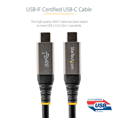 6ft USB C Cable 5Gbps 100W 5A PD - USB-C Cables | Ireland