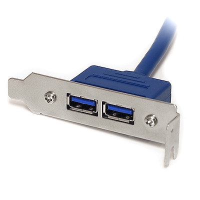 2 Port USB 3 A LP Slot Plate Adapter (F) - USB 3.0 Cables | Netherlands