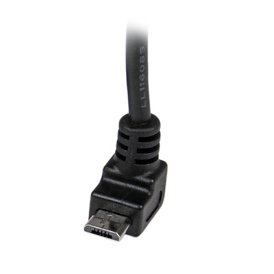 2m USB to Up Angle Micro USB Cable - Micro USB Cables | Japan