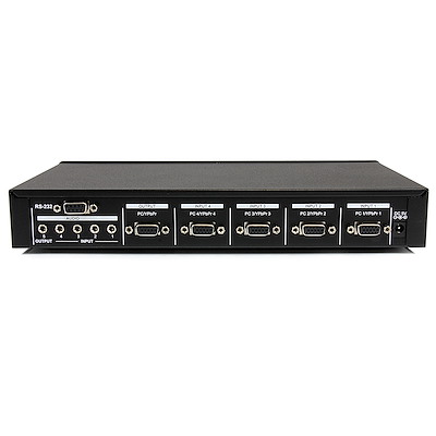 4 Port VGA Video Switch mit RS232 - Video Umschalter | Deutschland