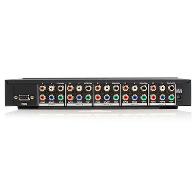 4 Port Component Video Switch with RS232 - Video Switchers | Europe