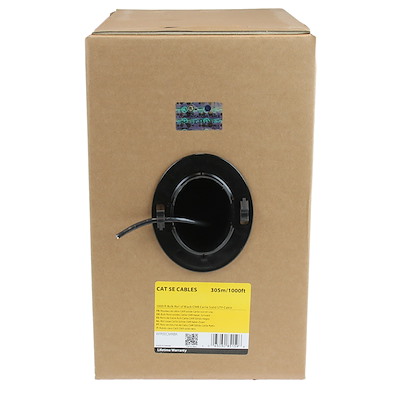 1000ft Bulk Roll Solid Cat5e Riser Cable - Bulk Network Cables | Mexico