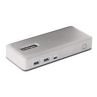 Dual-Monitor USB-C Docking Station, DisplayPort & HDMI or VGA, Multi ...