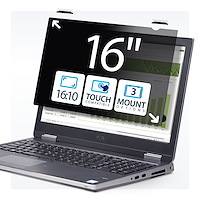 16-inch 16:10 Flip-Up Privacy Screen with Touch, Anti-Glare Privacy ...