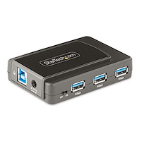 7-Port USB Hub - USB 3.0 5Gbps - USB-A to 7x USB-A - Compact Self ...