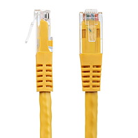 6ft CAT6 Ethernet Cable Yellow Cat 6 PoE (C6PATCH6YL) - Cat 6 Cables