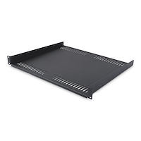 1U Vented Server Rack Shelf, 16in (40cm) Mounting Depth, Cantilever ...