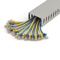 6.5ft Cable Management Raceway w/ Slots - Cable Routing Solutions | Japan